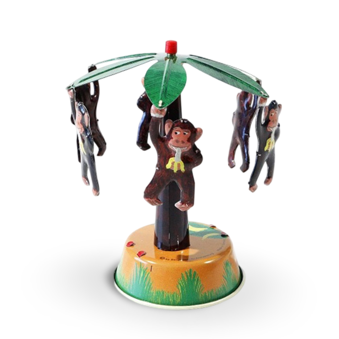 Coco the Monkey Carousel - Monkey Carousel – La Gentile Store