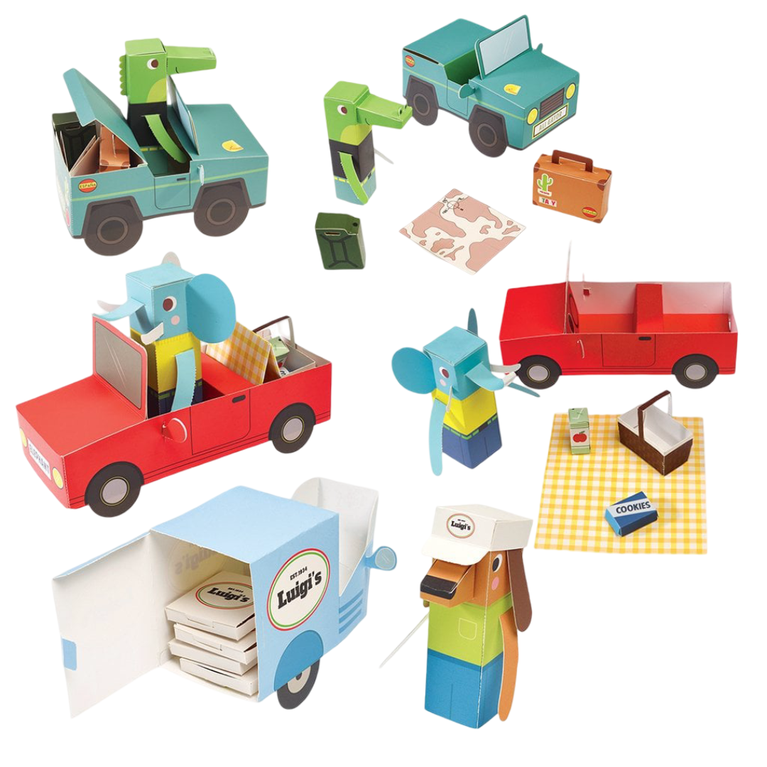 3D Craft Playset - Cars – La Gentile Store