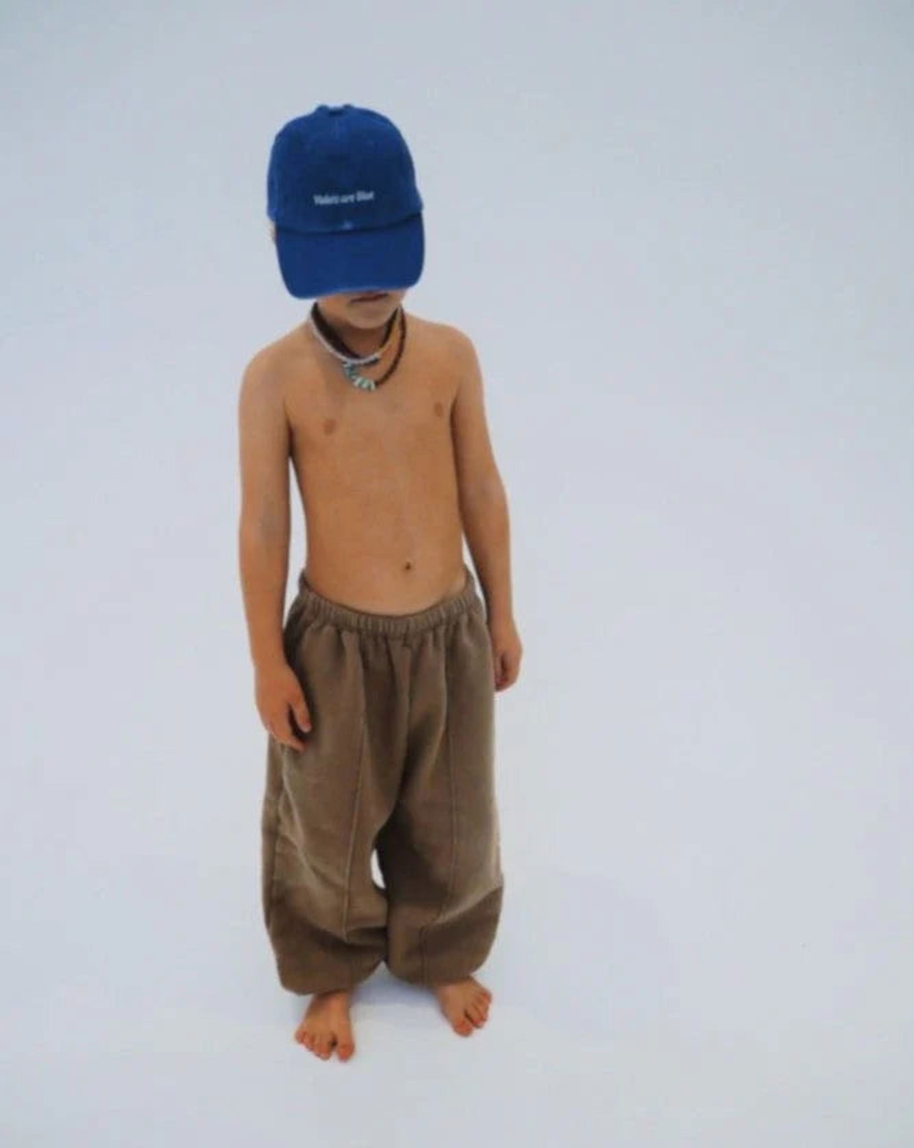 Ziggy Zaza Violets Are Blue Cap Washed Blue – La Gentile Store